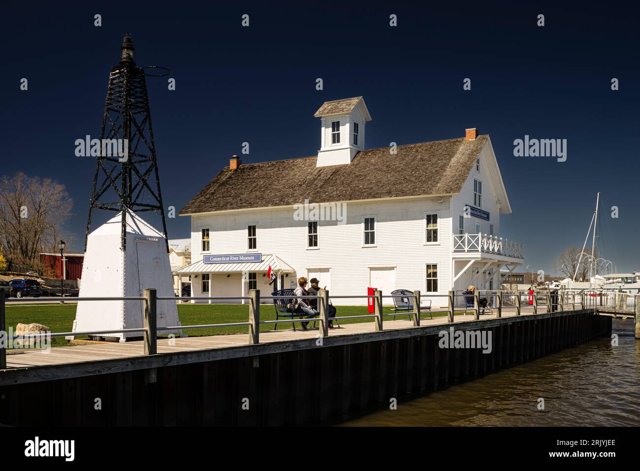 Connecticut River Museum Essex, Connecticut, USA Stock Photo - Alamy