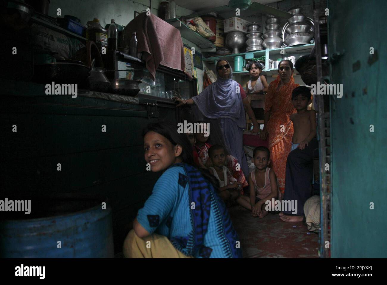 Bihari camp hi-res stock photography and images - Alamy