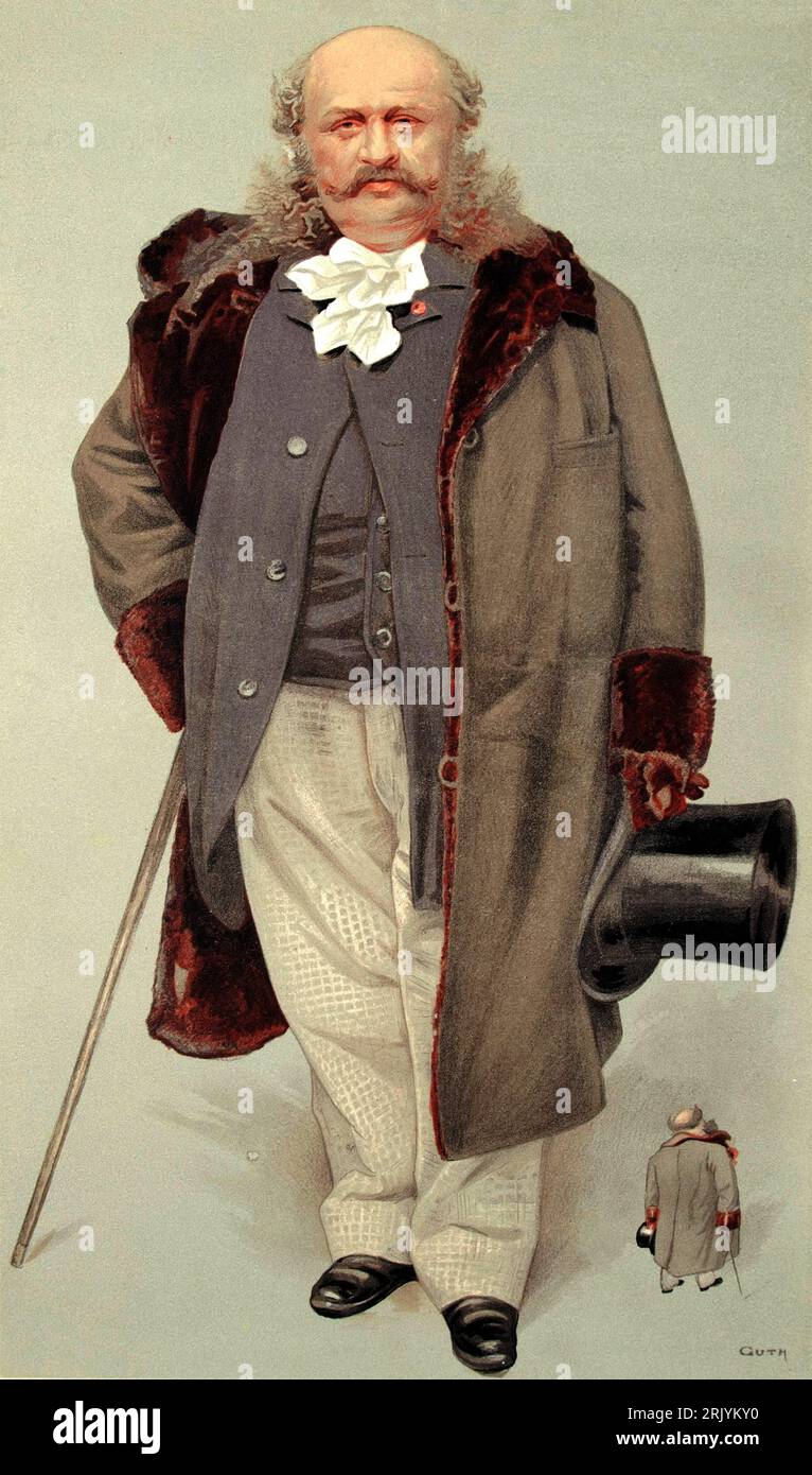 'The Times' in Paris 7 December 1889 by Jean Baptiste Guth Stock Photo ...