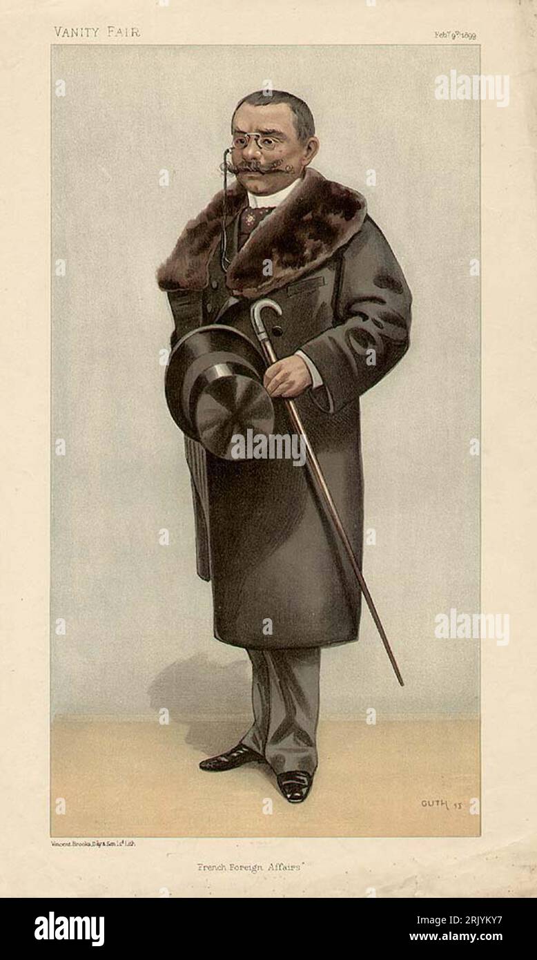 French Foreign Affairs 1898 by Jean Baptiste Guth Stock Photo - Alamy