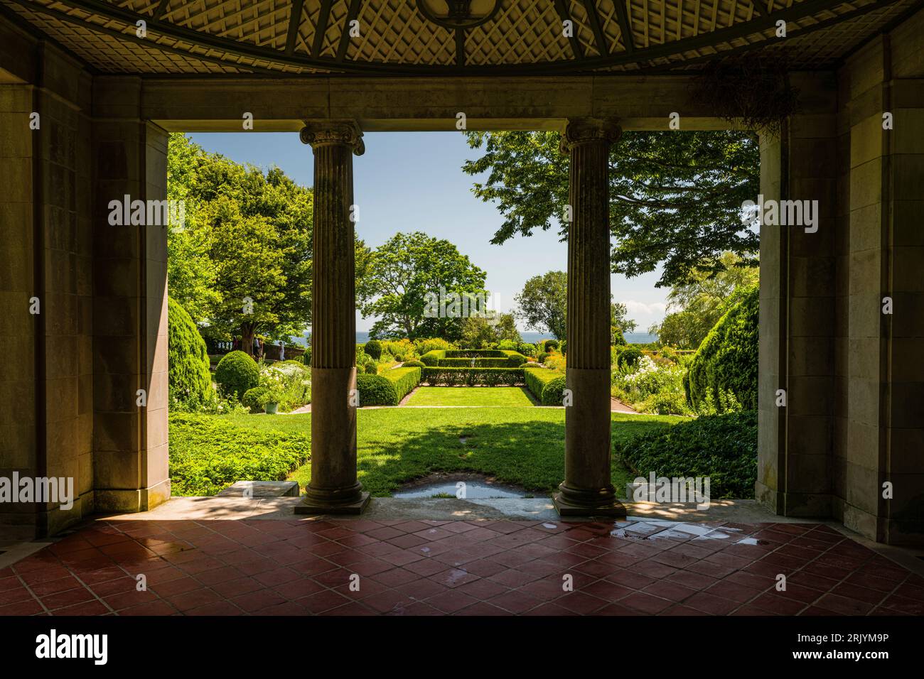 West Garden Harkness Memorial State Park Waterford, Connecticut, USA ...