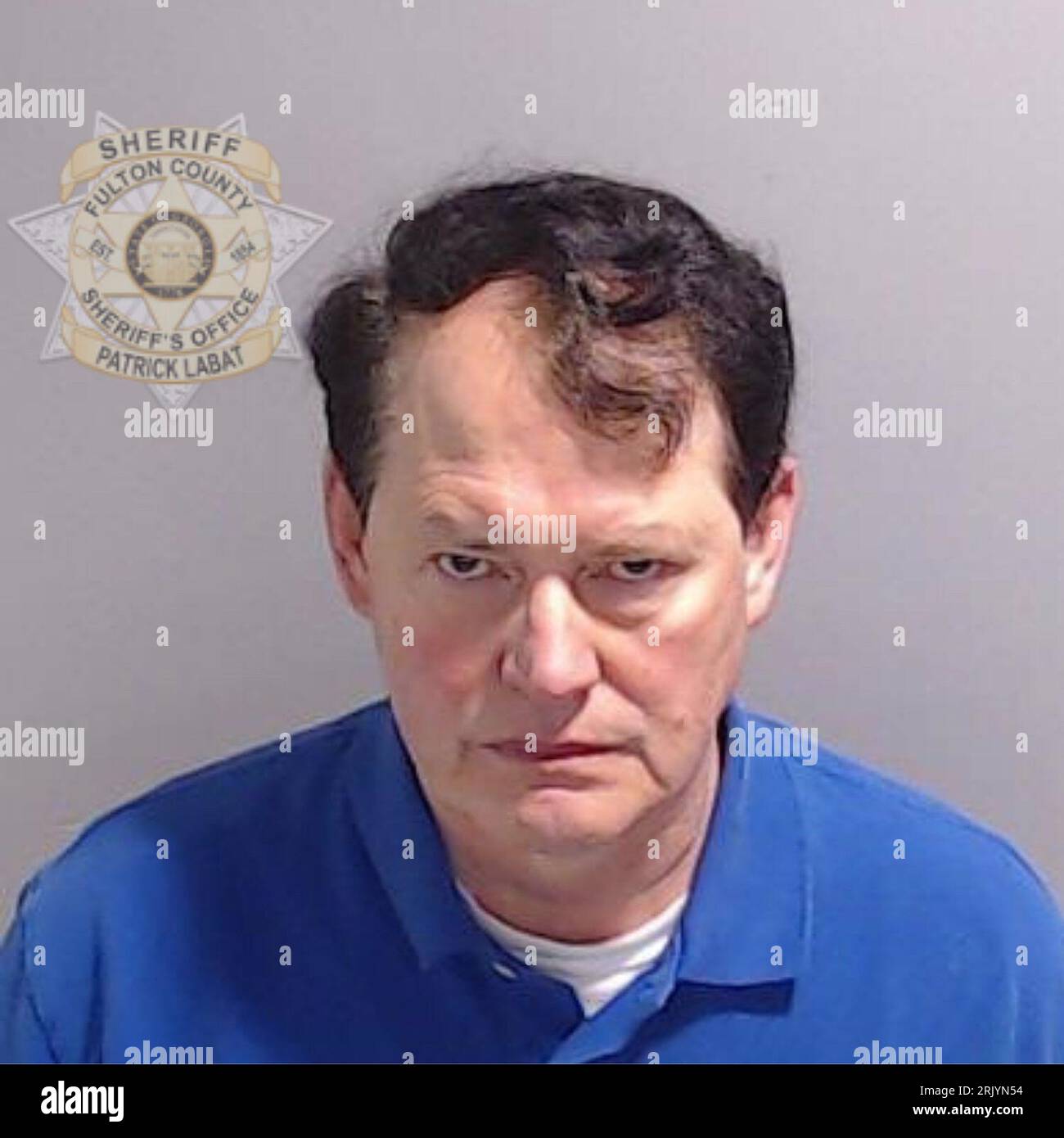 Atlanta, Georgia, USA. 23rd Aug, 2023. Lawyer RAY SMITH in a Fulton ...