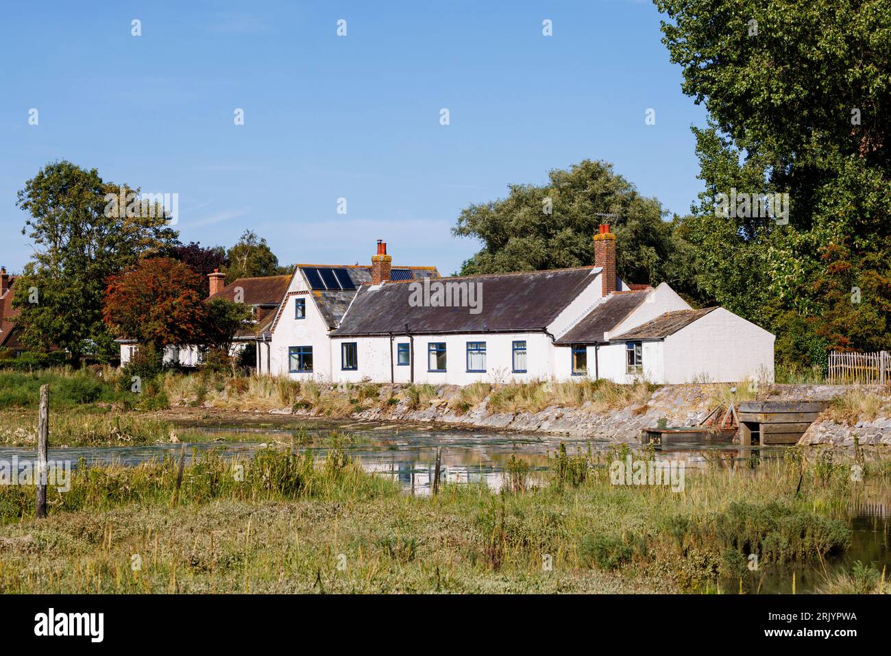 A National School building 1834 with commemorative plaque, Bosham, a ...
