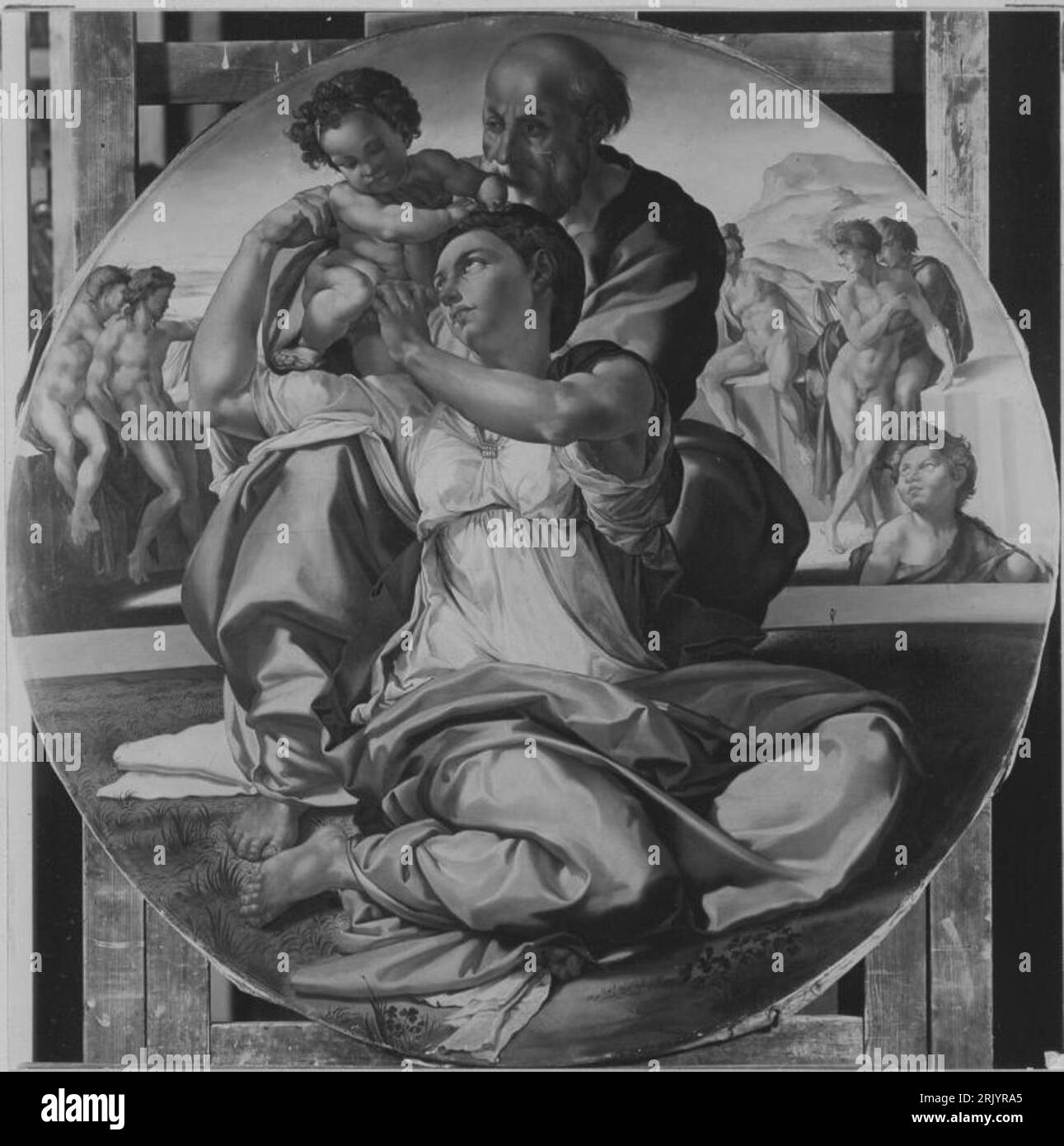 Die Madonna des Angelo Doni from 1852 until 1879 by August Wolf Stock ...