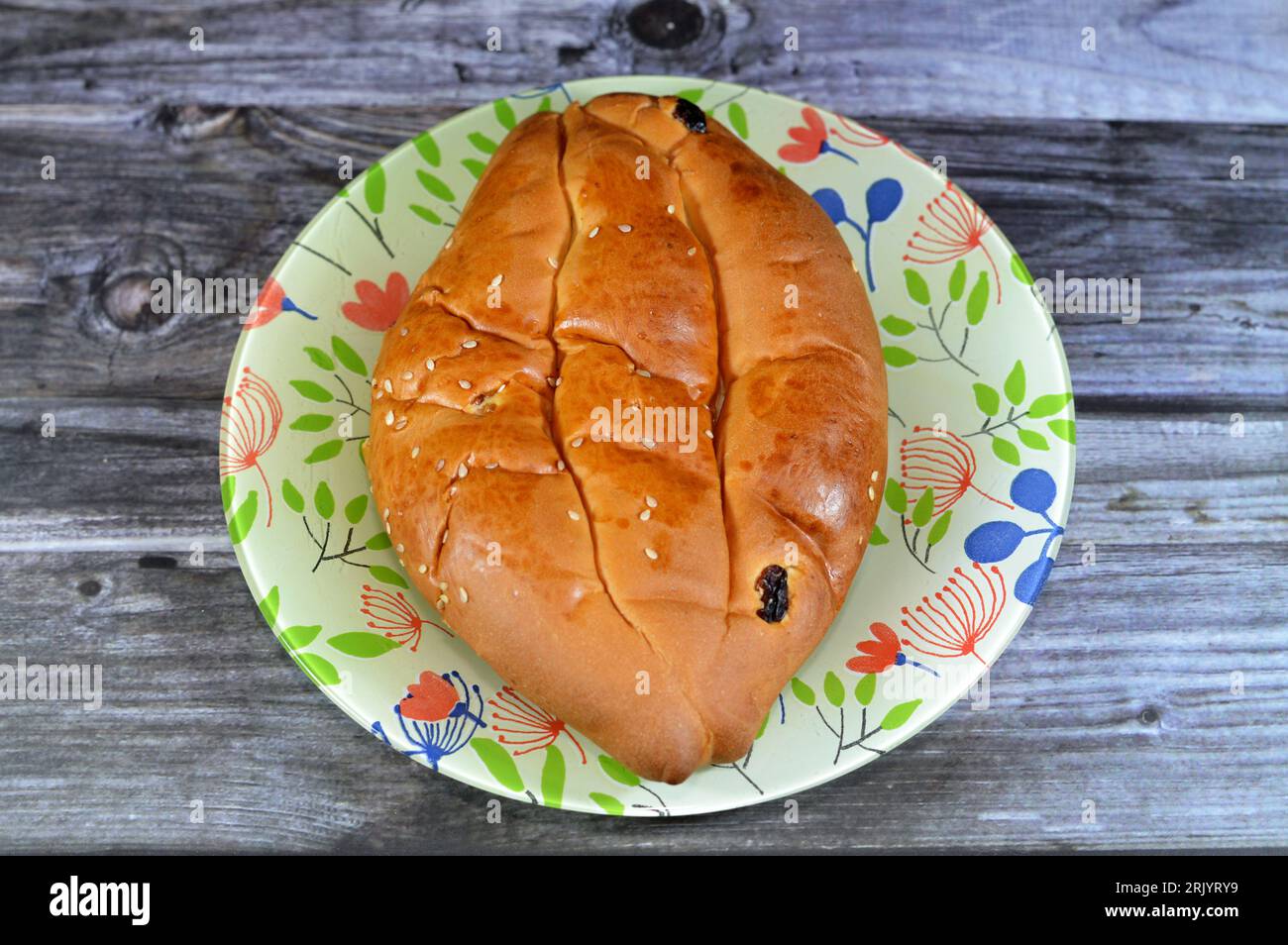 Traditional Egyptian sweet bread rolls called Shoreek, Soft, sweet ...