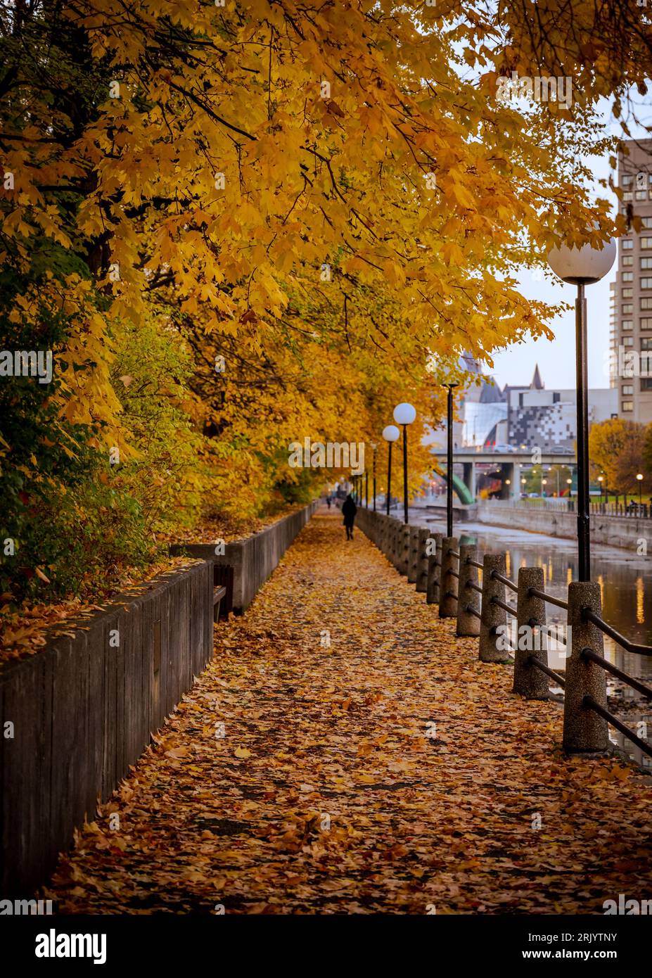 Rideau canal walking path hi-res stock photography and images - Alamy