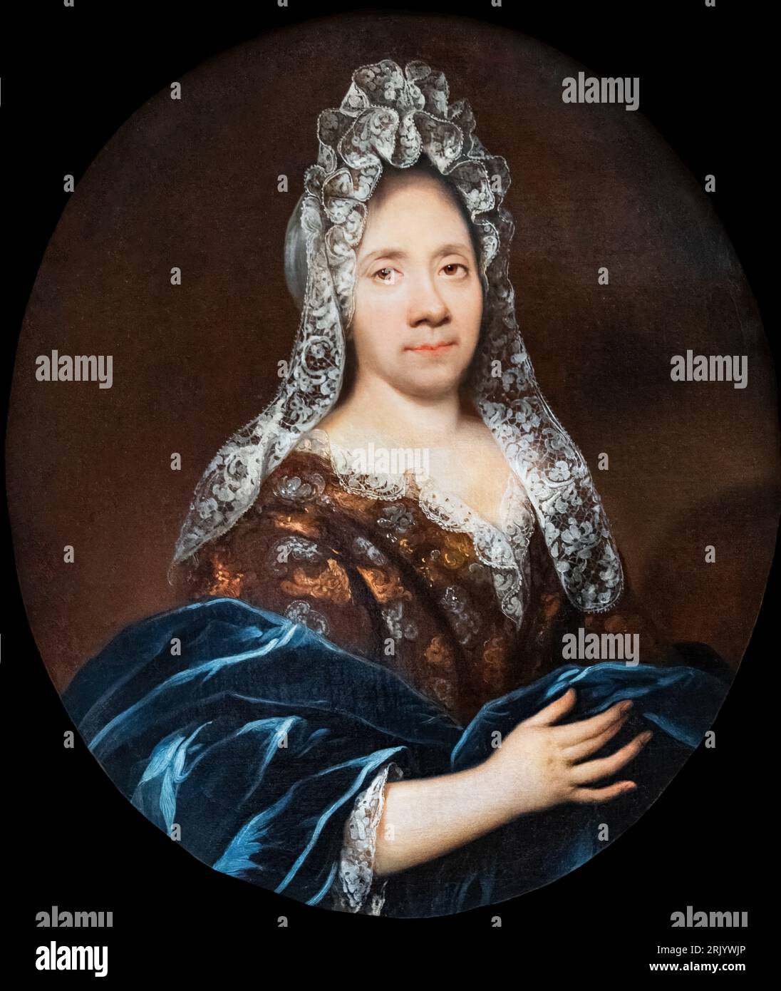 Portrait of a great lady between 1700 and 1735 by Jean Ranc Stock Photo ...