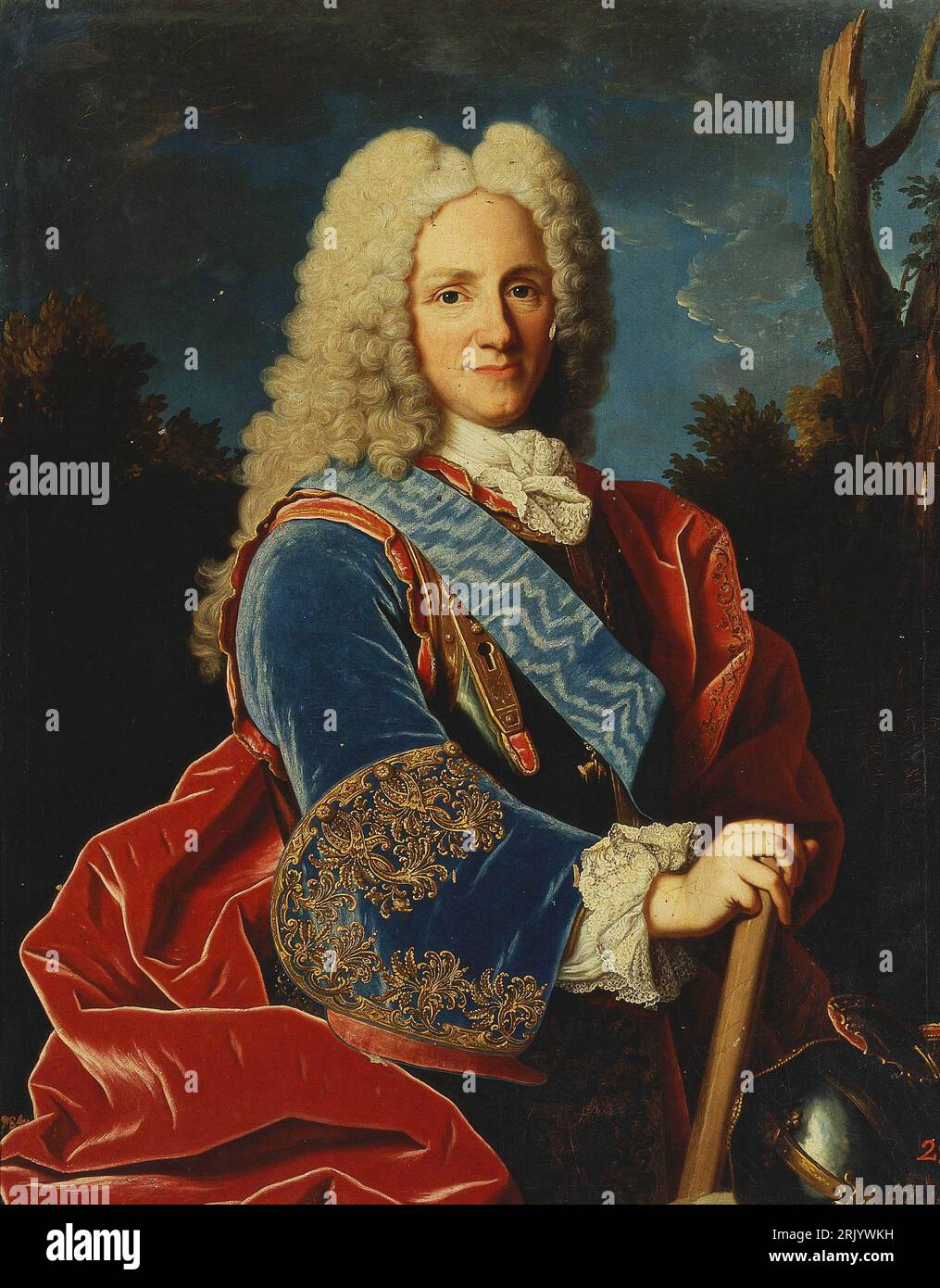 Portrait of Philip V of Spain circa 1723 by Jean Ranc Stock Photo - Alamy
