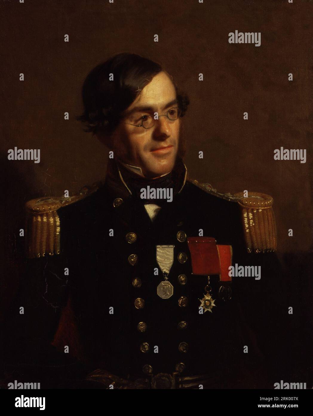 Sir Richard Collinson 1855 by Stephen Pearce Stock Photo - Alamy