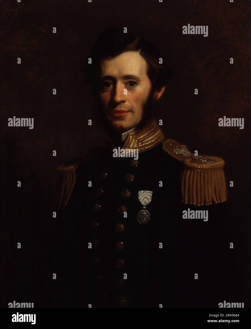 Sir (Francis) Leopold McClintock 1856 by Stephen Pearce Stock Photo - Alamy