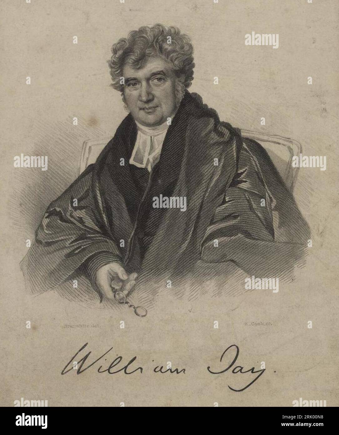 William Jay circa 1810 by Henry Richard Cook Stock Photo - Alamy