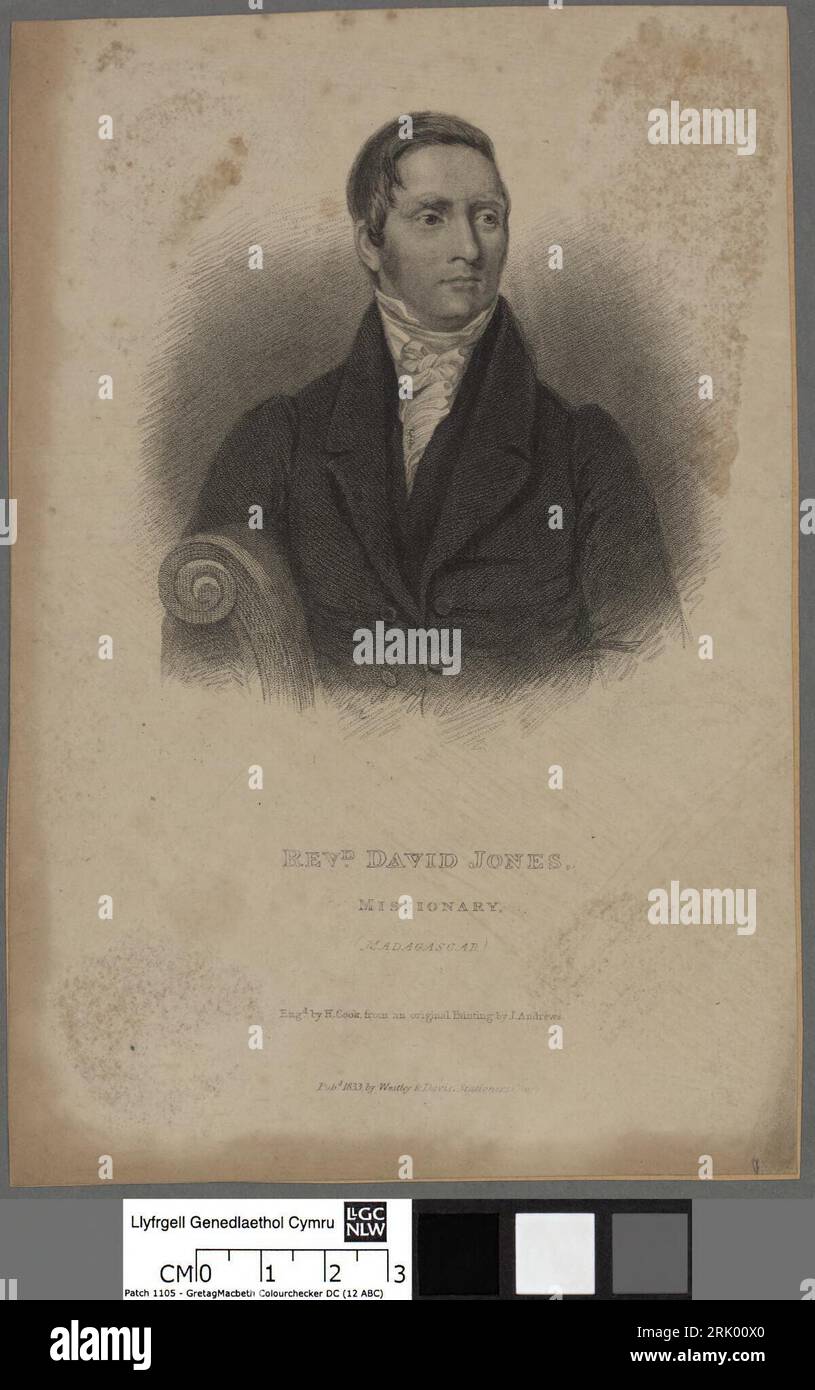 David Jones 1833 by Henry Richard Cook Stock Photo - Alamy