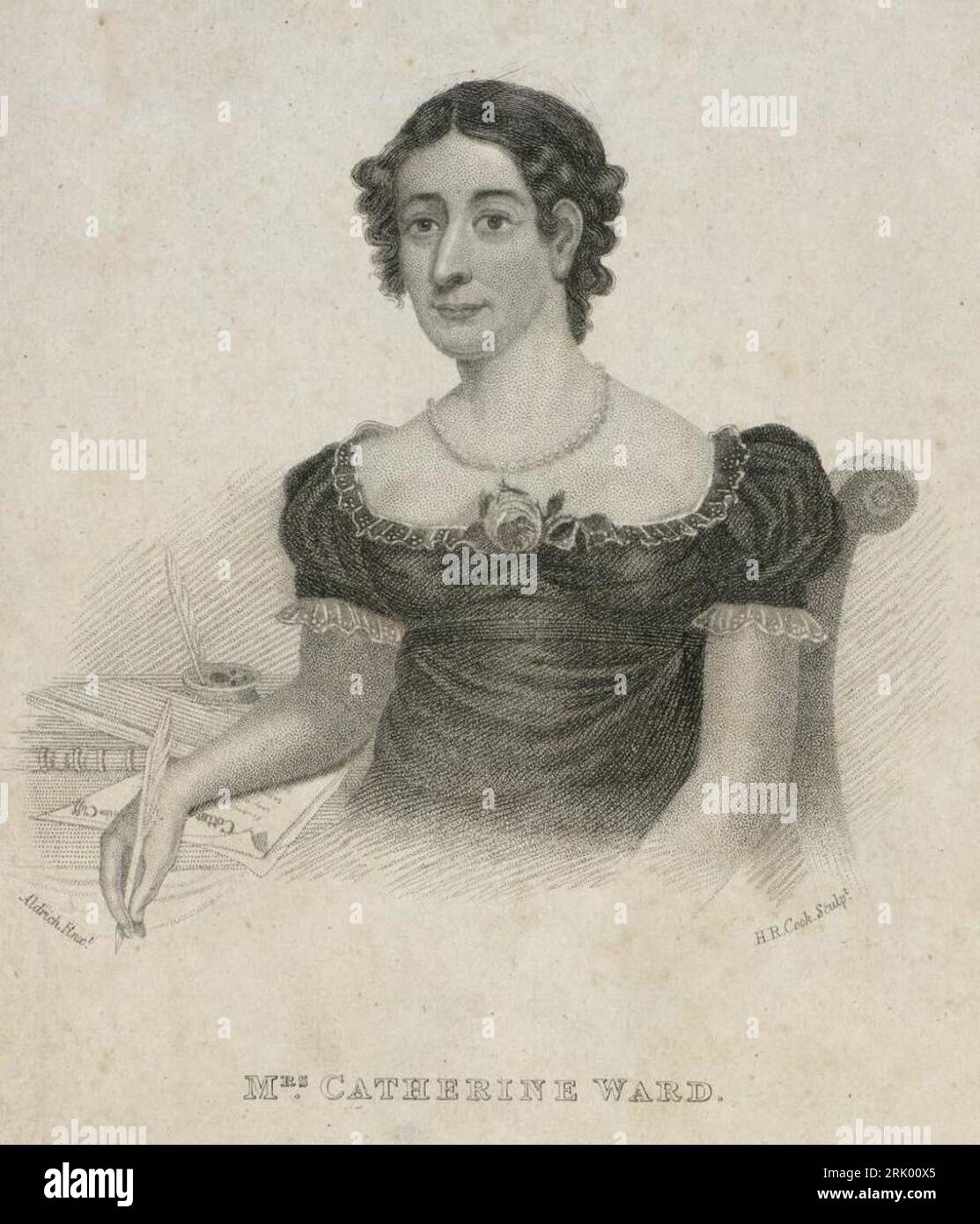 Catherine Ward 1824 by Henry Richard Cook Stock Photo - Alamy