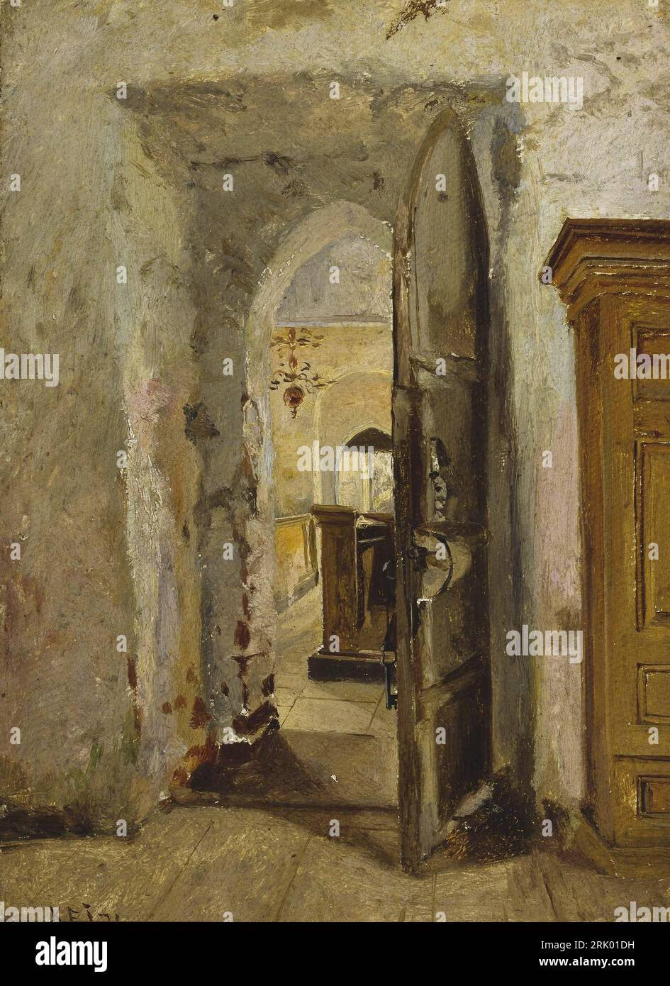 Vestry door hi-res stock photography and images - Alamy