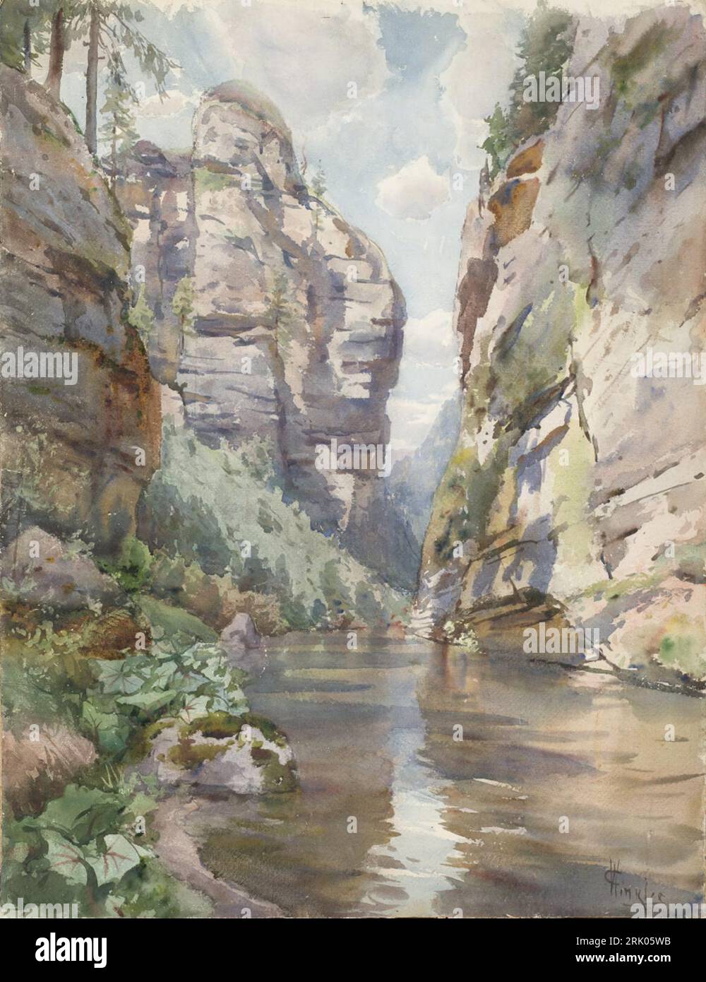 Q55774263 1905 by Karl Alexander von Winkler Stock Photo - Alamy