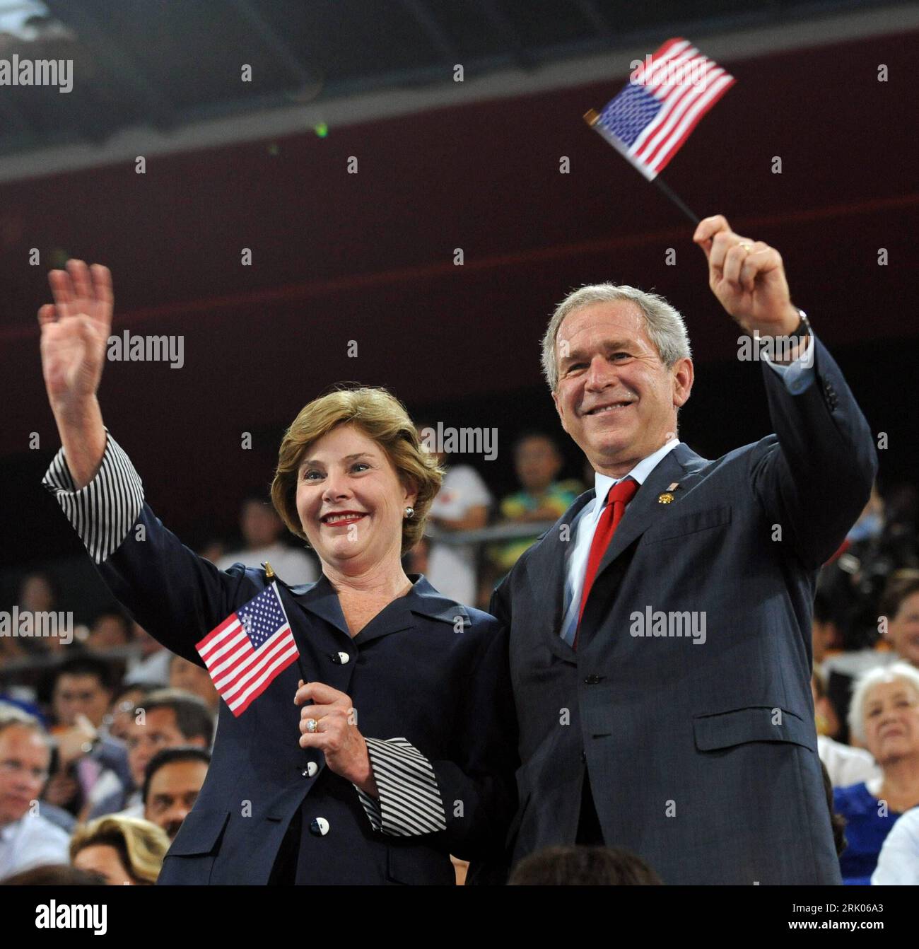 George und laura bush hi-res stock photography and images - Alamy