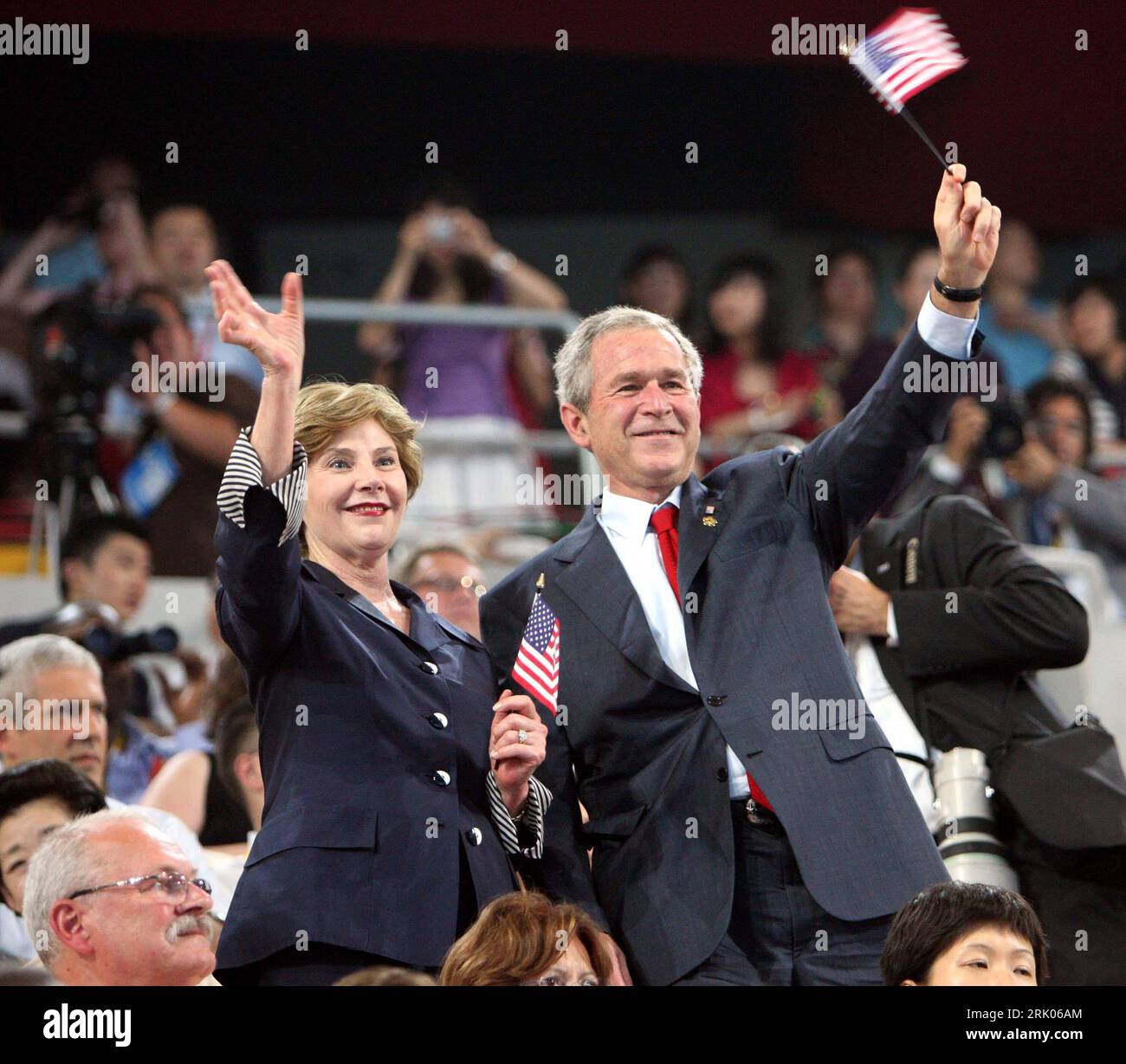 George und laura bush hi-res stock photography and images - Alamy