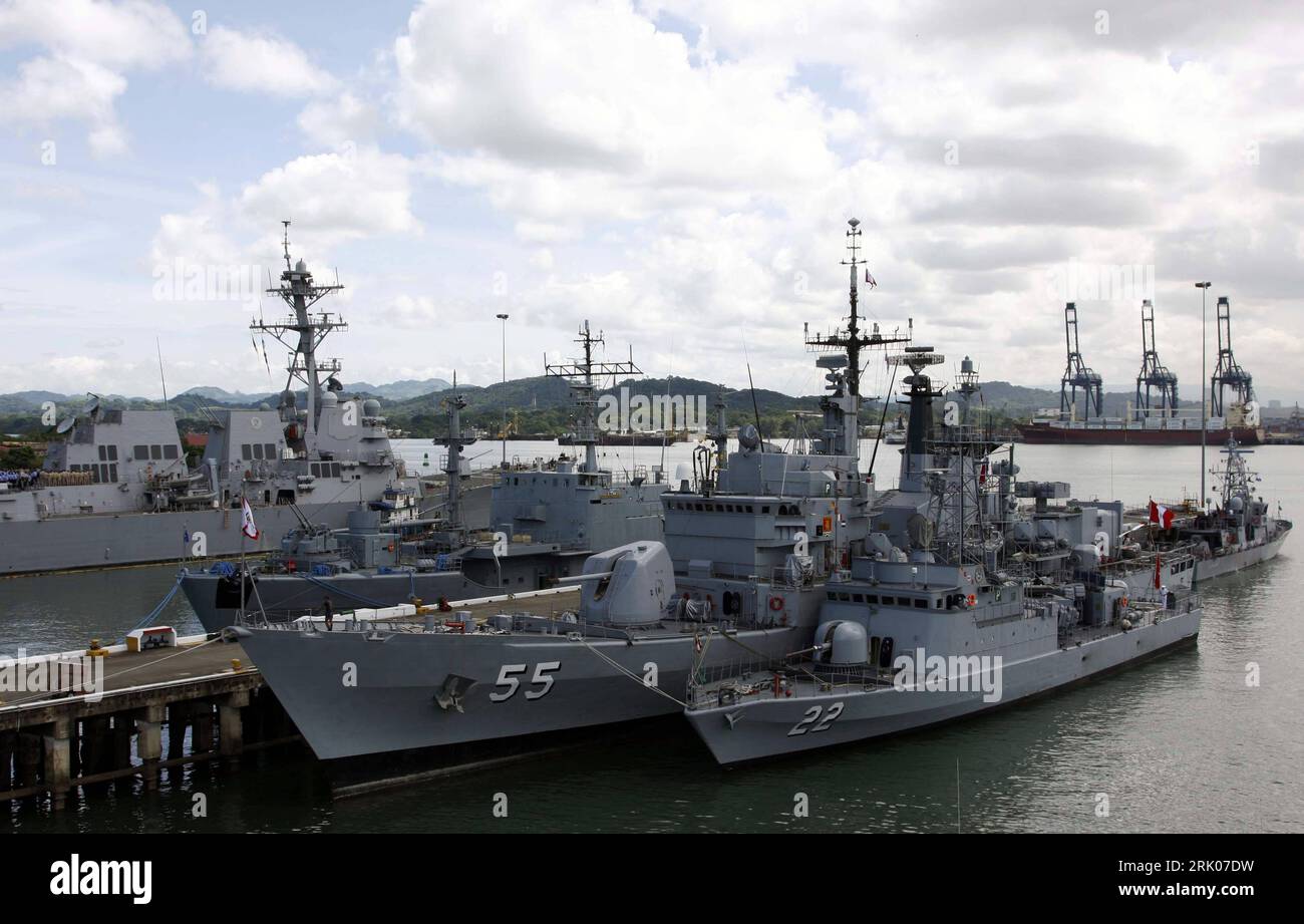 US-Militärübung - Operation Panamax - am Panama-Kanal in Panama Stadt ...