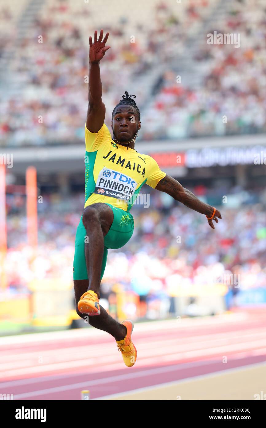 Wayne pinnock budapest 2023 long jump hi-res stock photography and ...