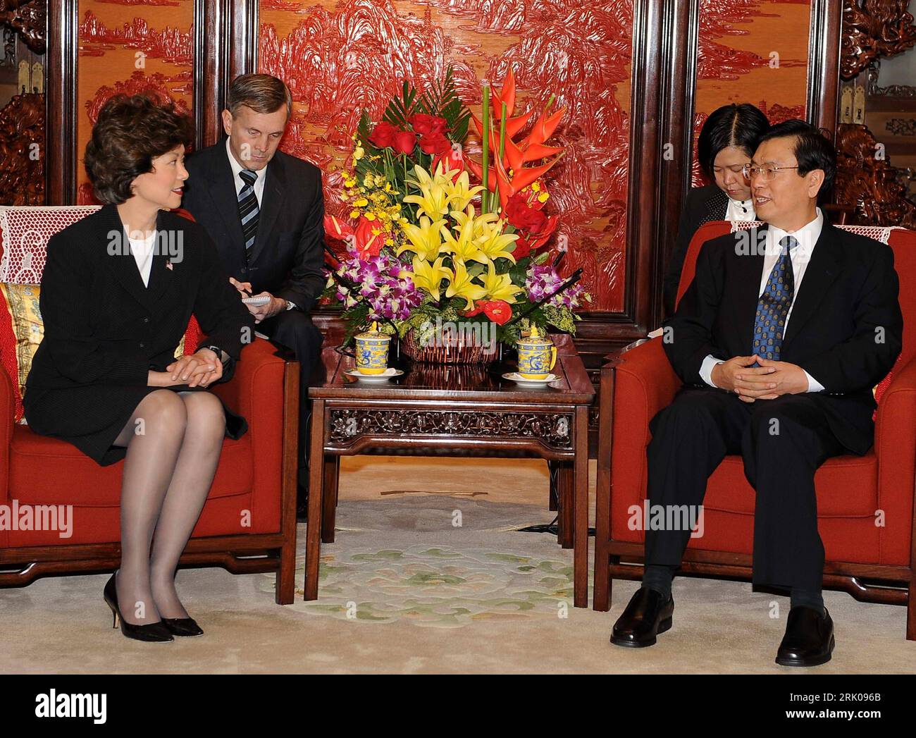Elaine lan chao hi-res stock photography and images - Alamy