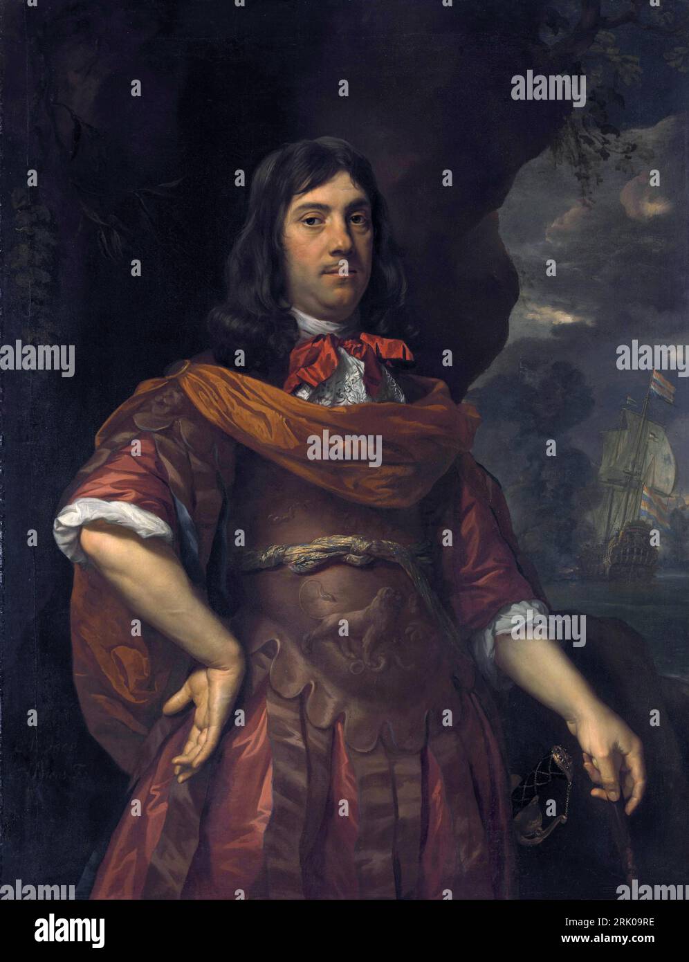 Cornelis Tromp (1629-91). Lieutenant-admiral general 1668 by Johannes ...