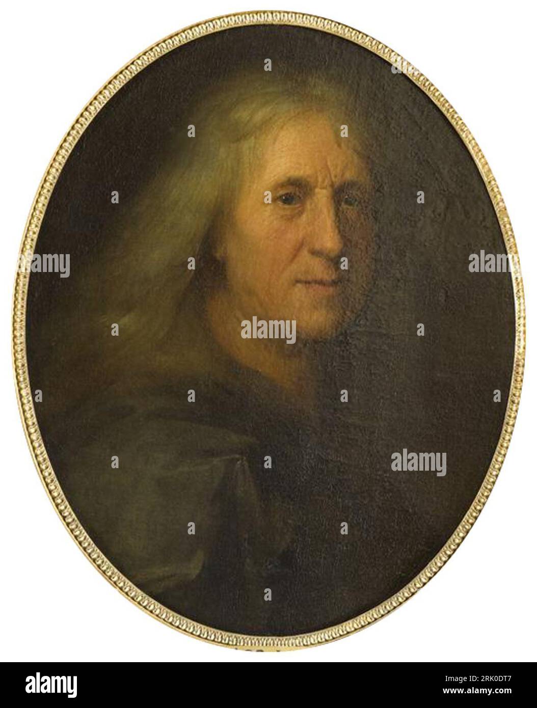 Portrait de Thomas Corneille after 1660 by Jacob van Loo Stock Photo ...