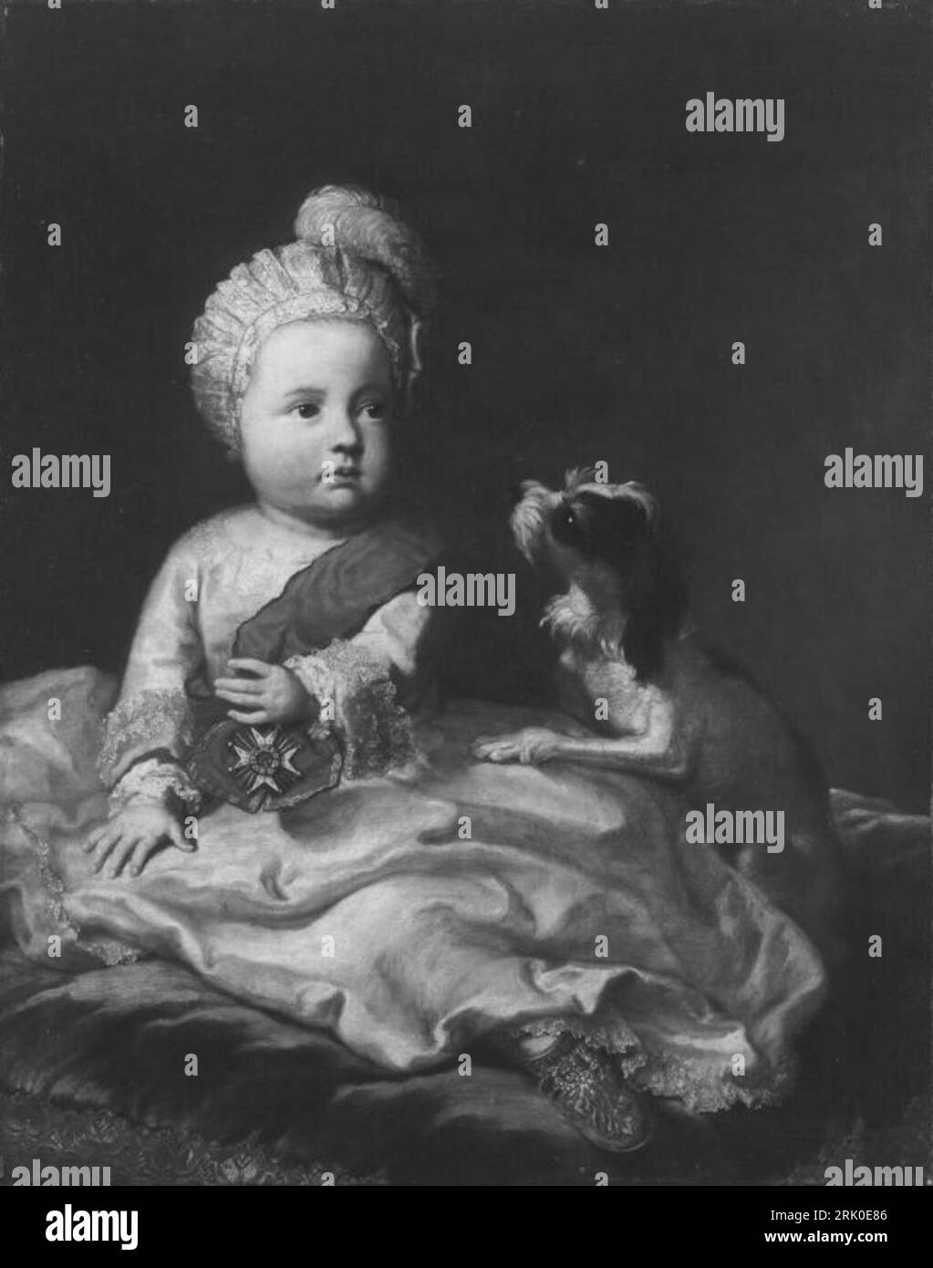 Maximilian IV Joseph of Bavaria as child with the Order of St. Hubert ...