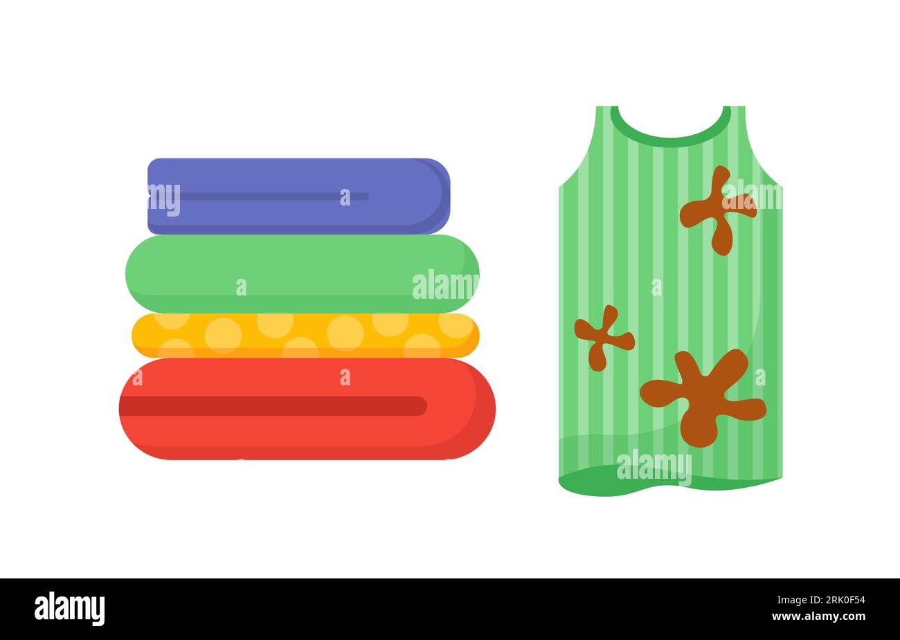 Dirty clothes vector set Stock Vector Image & Art - Alamy