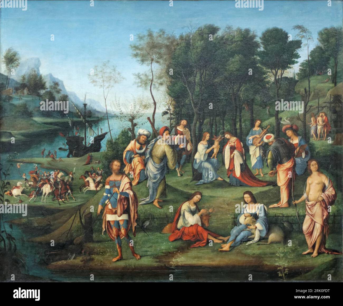 The allegory of isabella destes coronation hi-res stock photography and ...