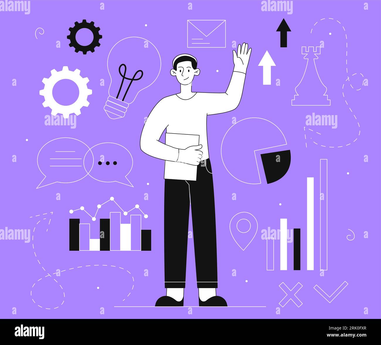 Top success ambition aim Stock Vector Images - Alamy