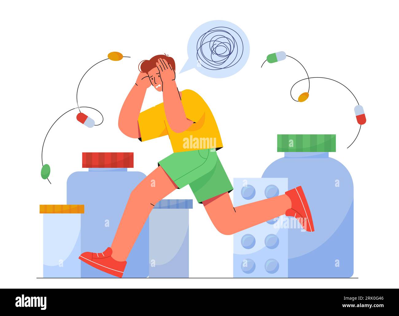 Mental health condition Stock Vector Images - Alamy