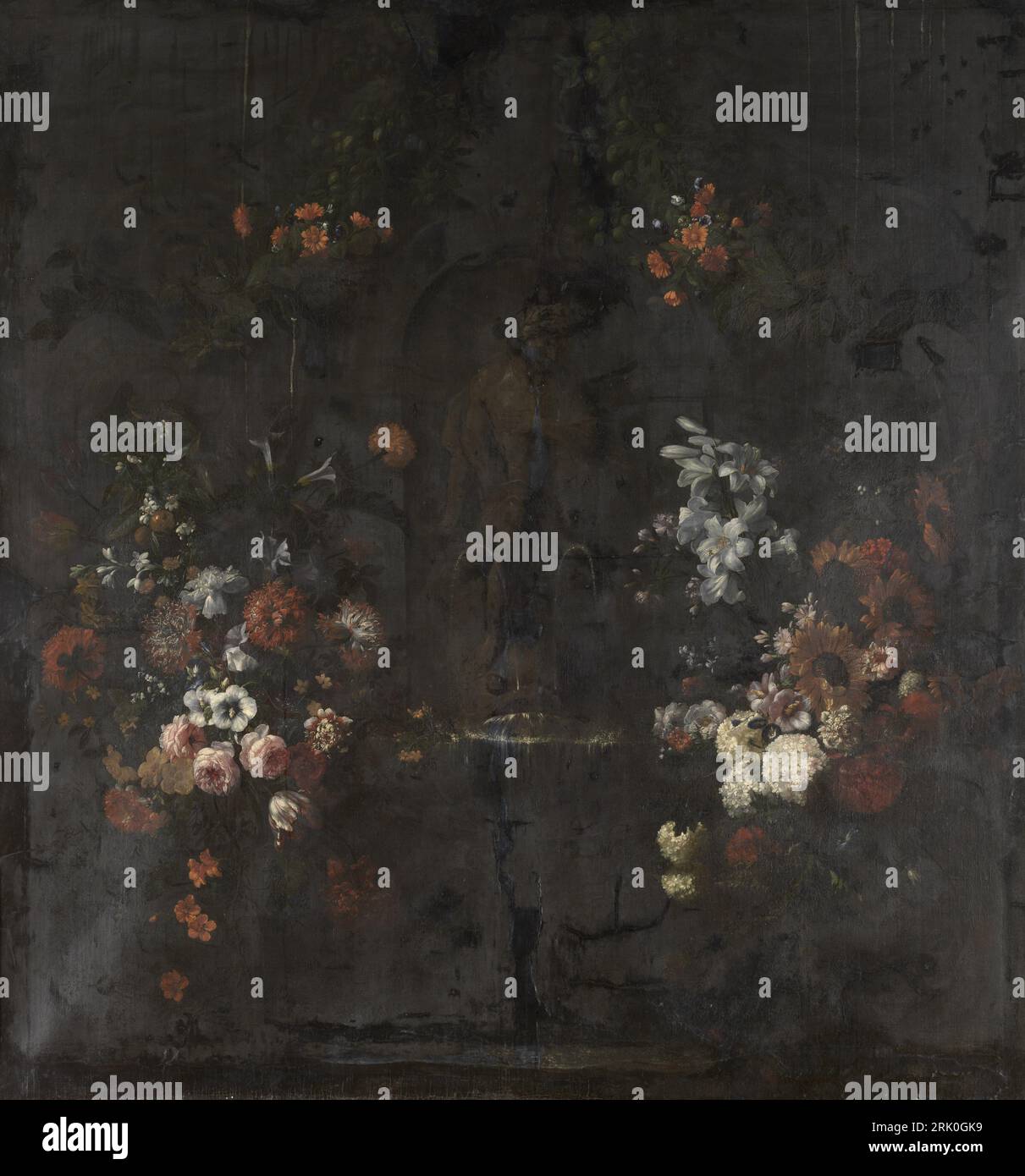 Statue of Apollo with Flowers by Gaspar Peeter Verbruggen the Younger ...