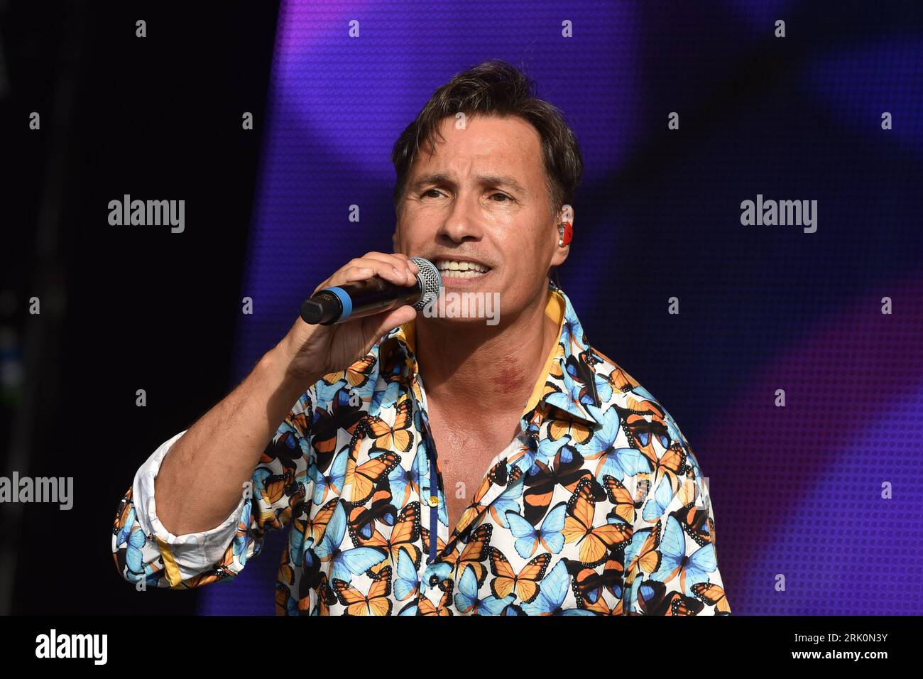 Henley On Thames, UK. 20th Aug, 2023. Nathan Moore of Brother Beyond ...