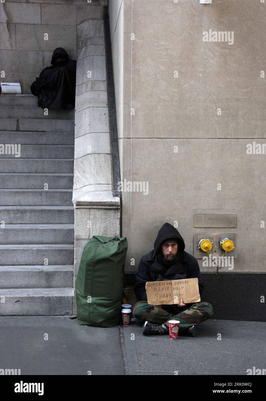 Poor People Begging In America