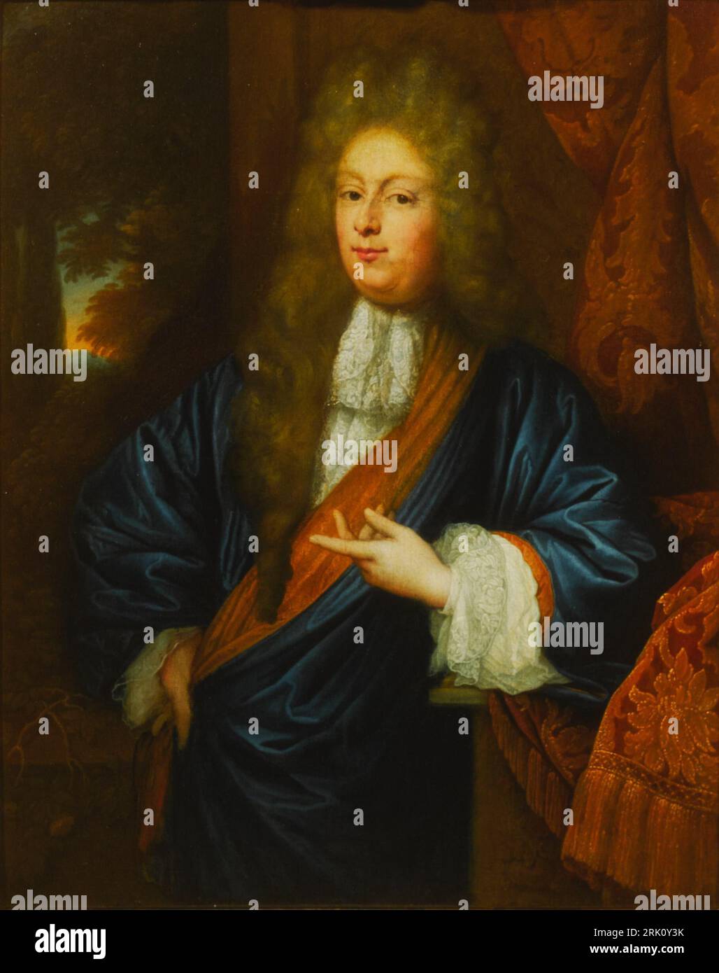 Portrait of Pieter Dierquens (1668-1714) 1690 by Johannes van ...