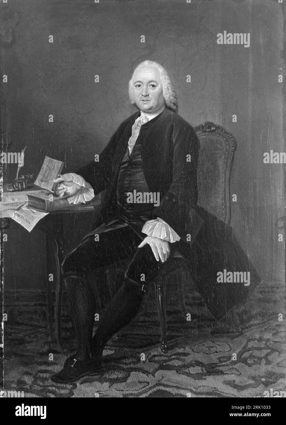 Portrait of Jan Wagenaar (1709-1776) (copy) between 1762 and 1800 by ...