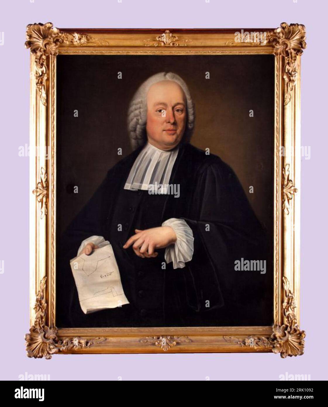 Portrait of Nicolaas Ypey (1714-1785) 1763 by Tibout Regters Stock ...