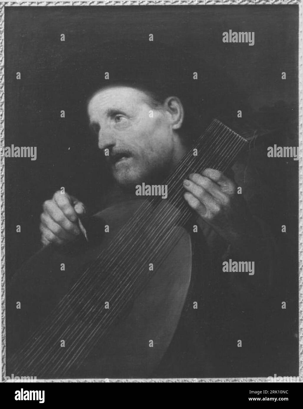 Old man singing and playing the lute between 1625 and 1666 by ...