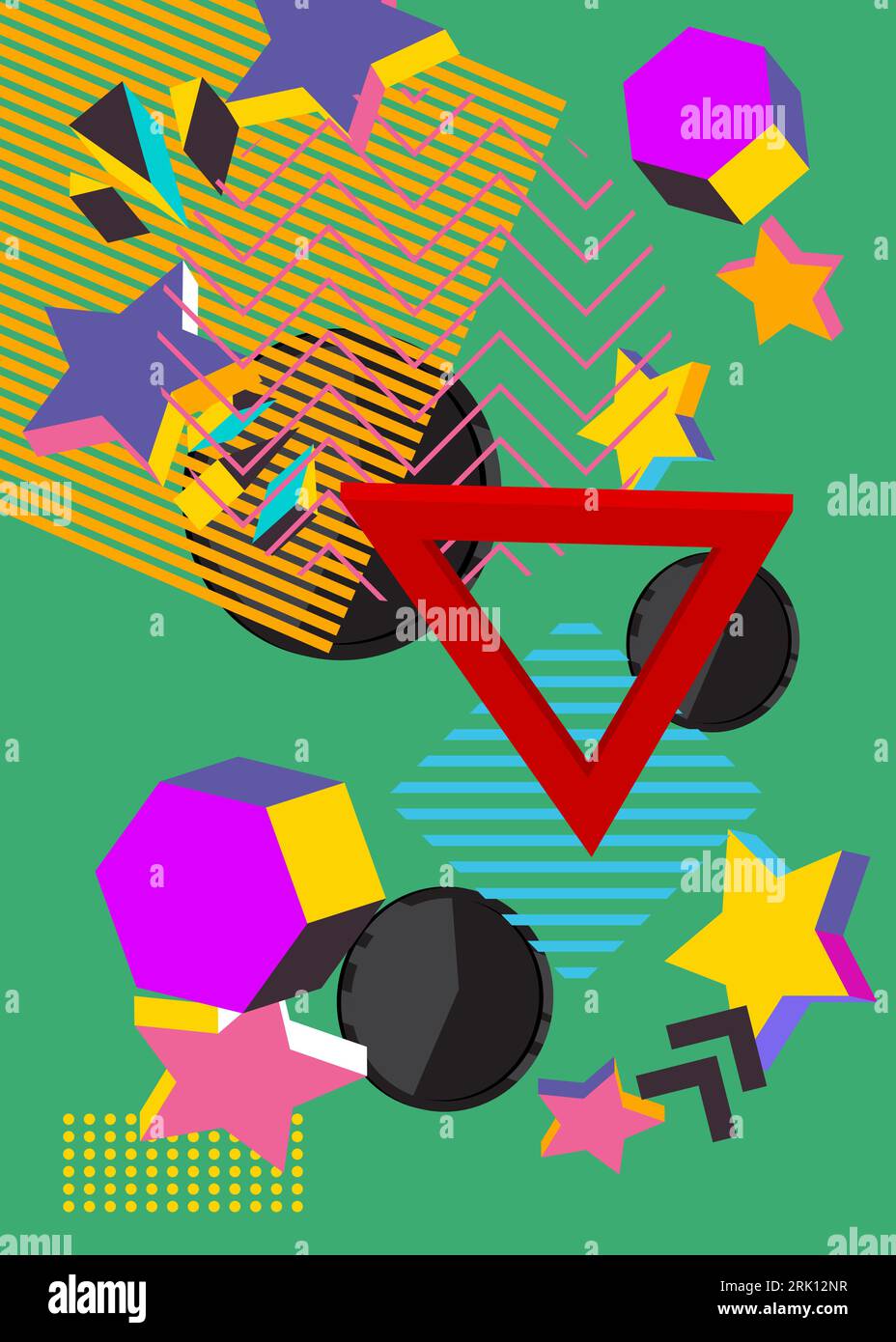 Abstract geometrical graphic deluxe background. Minimal geometric ...