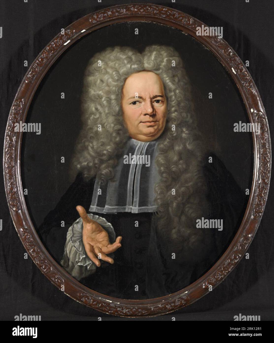 Portrait possibly of Henric Gockinga 1728 by Jan Abel Wassenbergh Stock ...