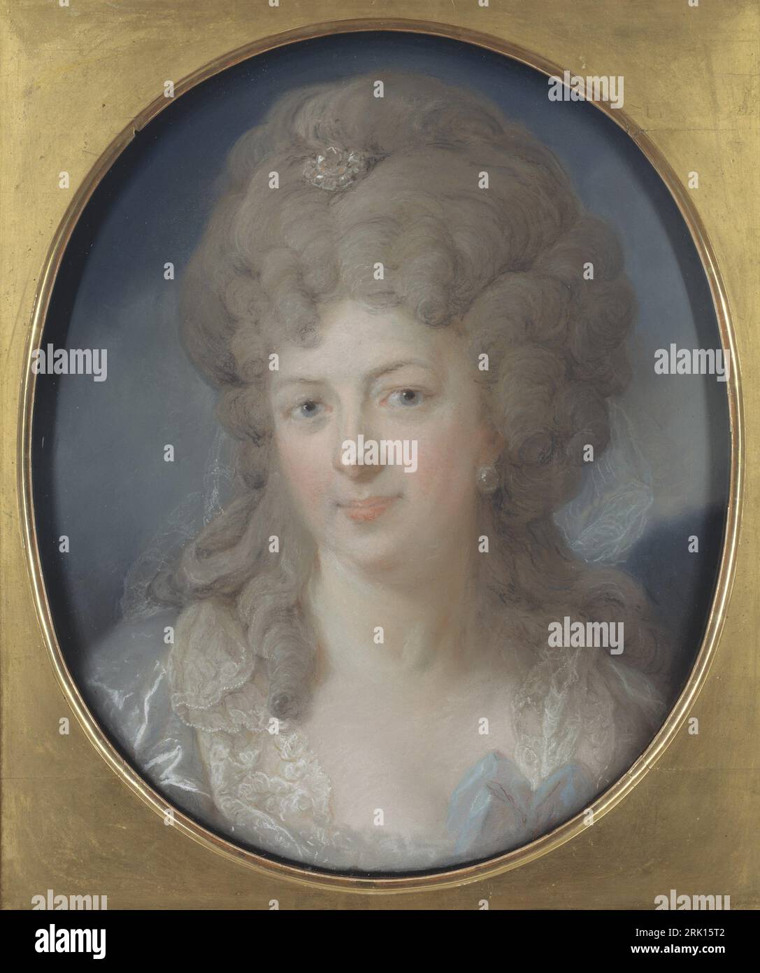 Mrs Ann Katarina Hedenberg, née Levin 1793 by Carl Gustaf Pilo Stock ...