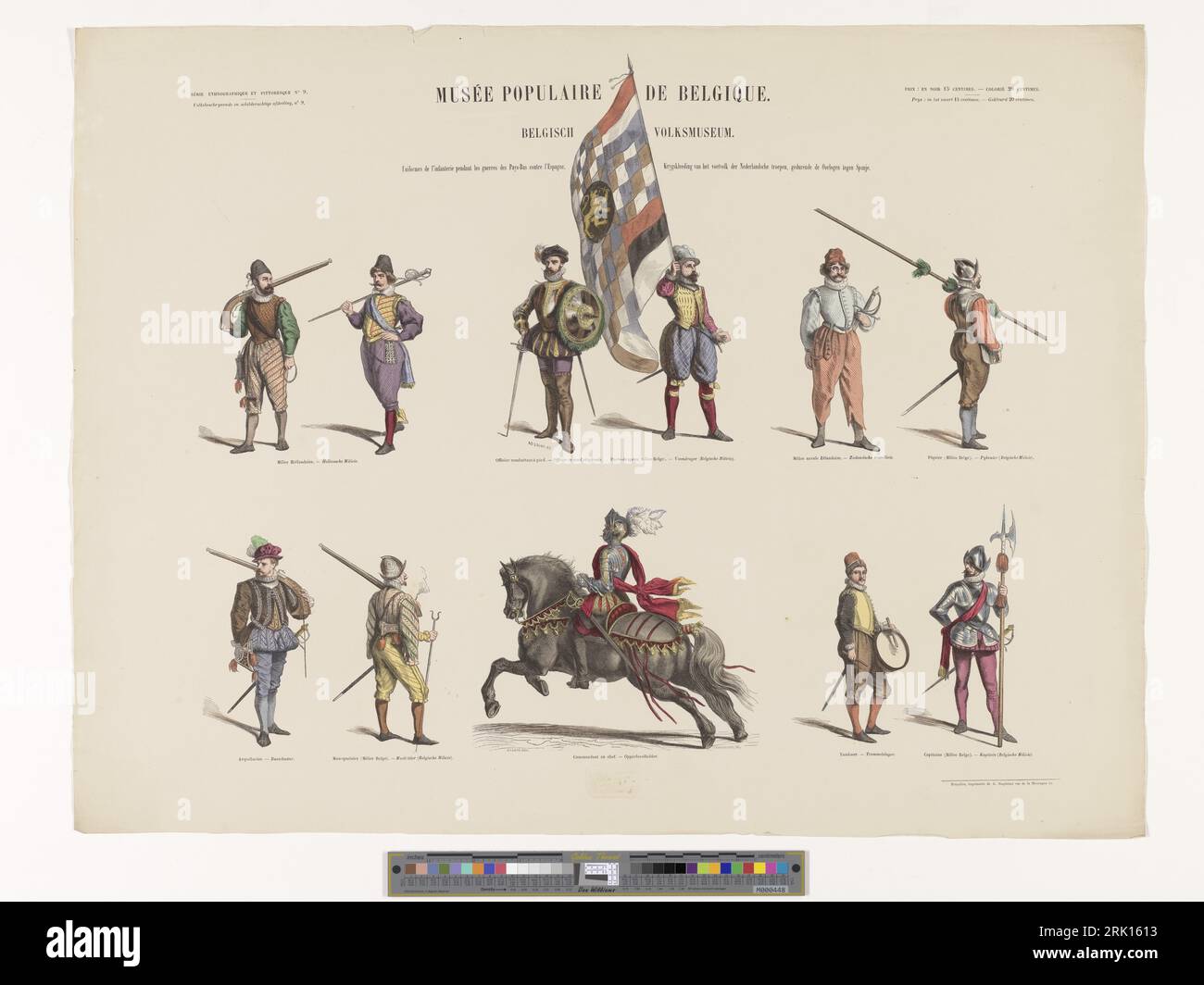 War uniforms of the foot soldiers of the Dutch troops during the wars ...
