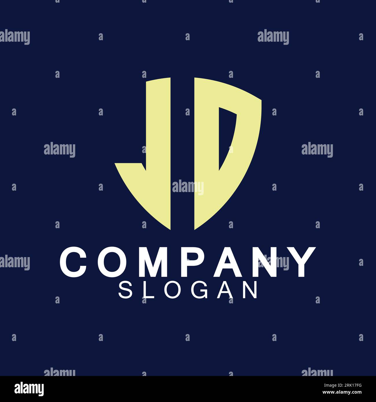 Letter jd logo hi-res stock photography and images - Alamy