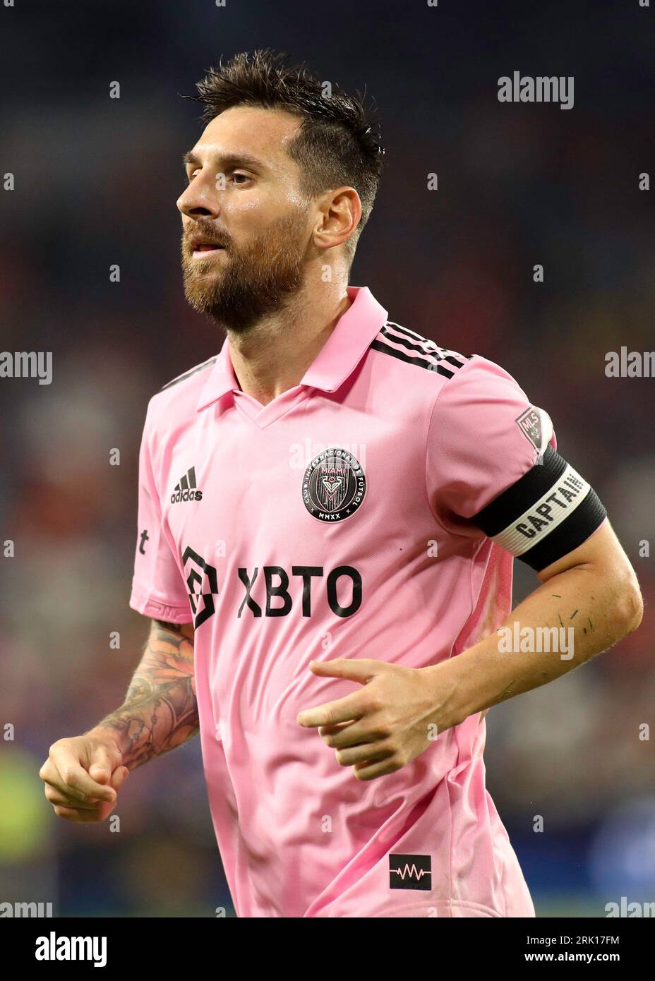 Cincinnati, Ohio, USA. August 23, 2023: Inter Miami CF player Lionel ...