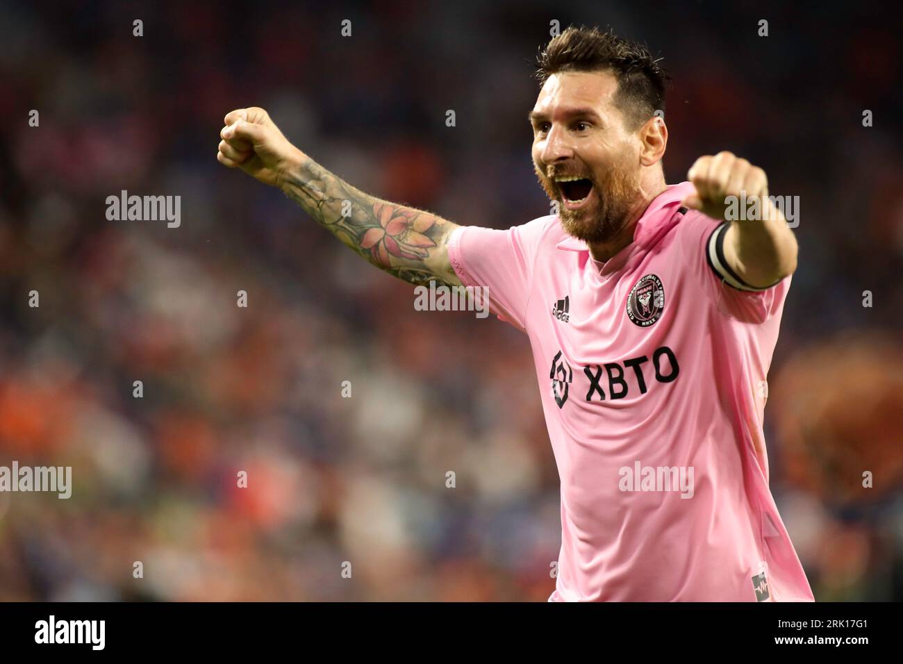 Lionel messi inter miami celebrates hi-res stock photography and images ...