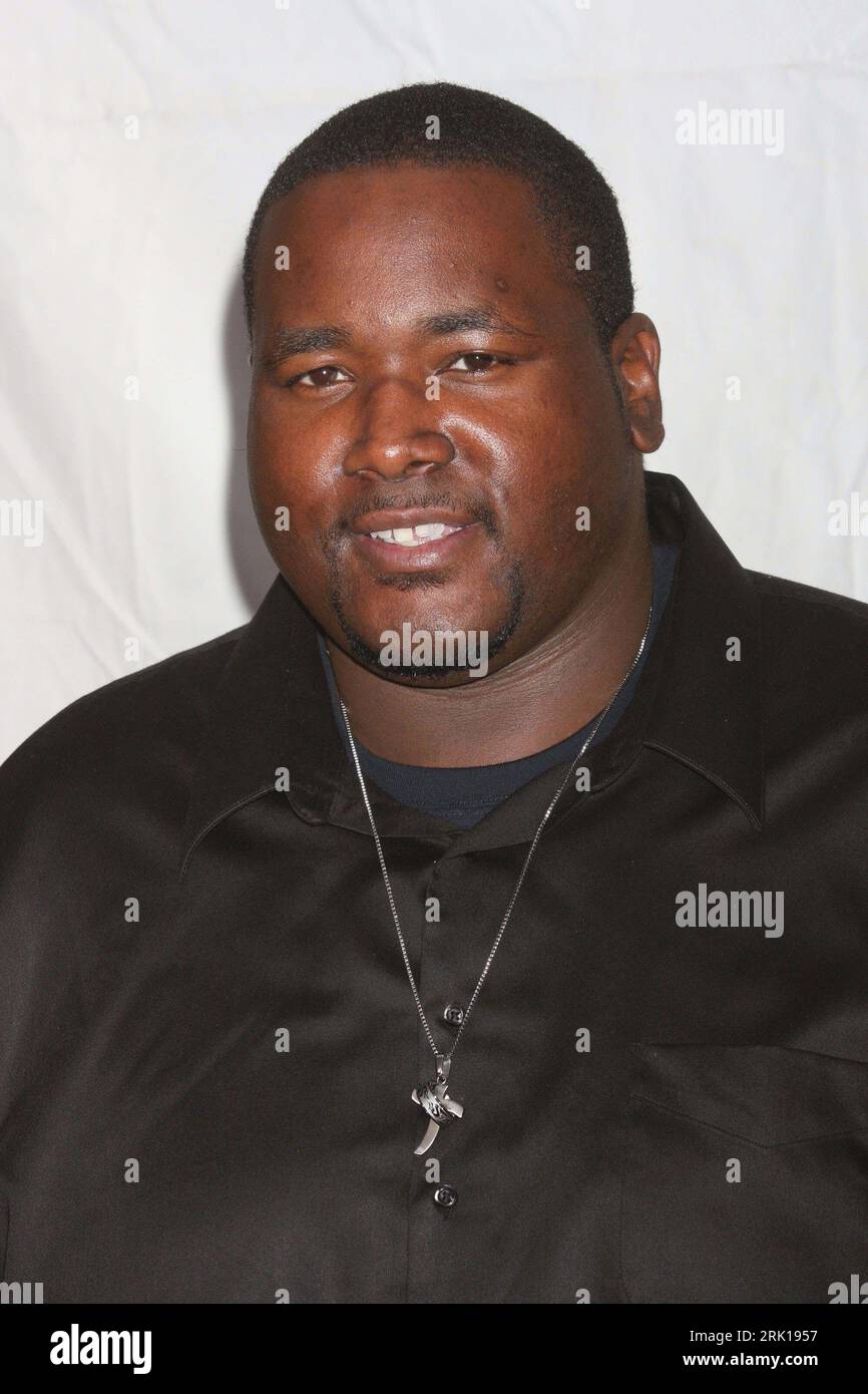 Quinton Aaron attends a screening of Tyler Perry's "Why Did I Get ...