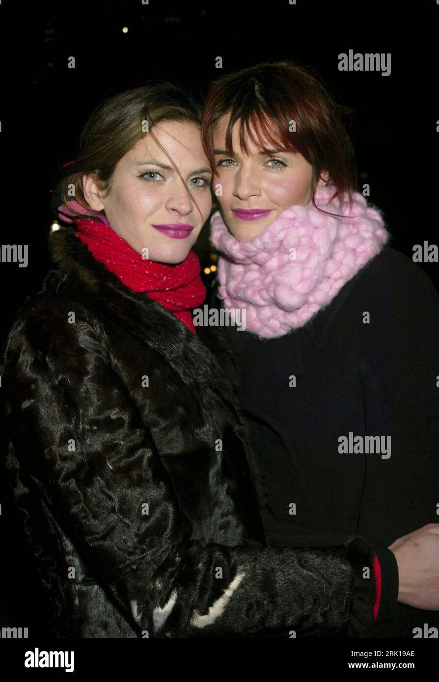 Frankie Rayder and Helena Christensen leaving the Matthew Williamson ...