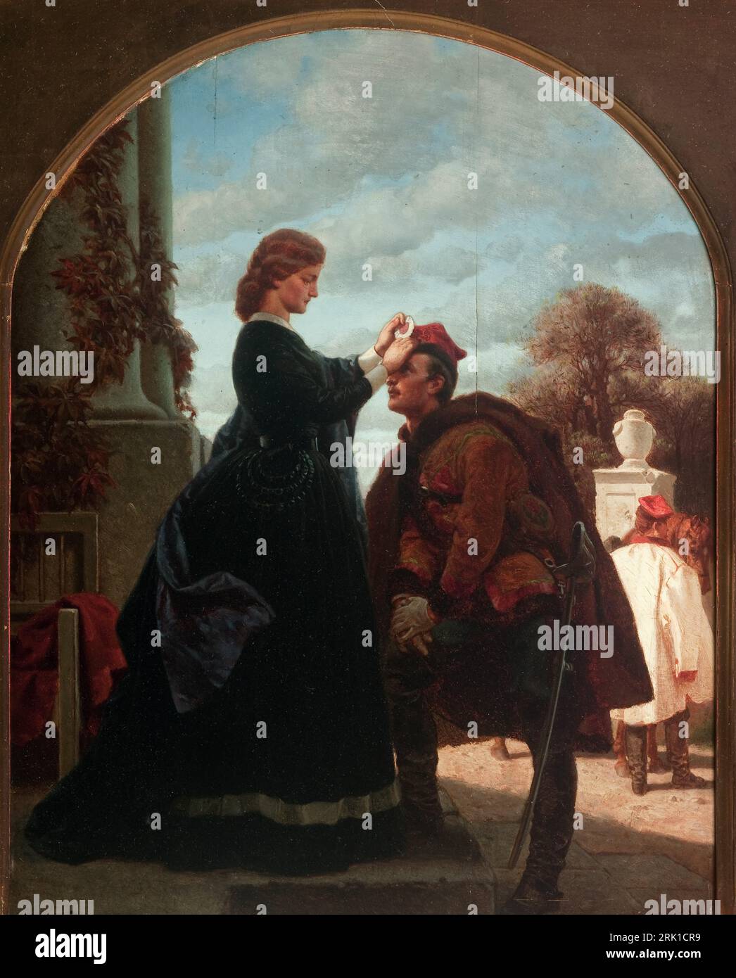 Year 1863 – Leave-Taking 1866 by Artur Grottger Stock Photo - Alamy