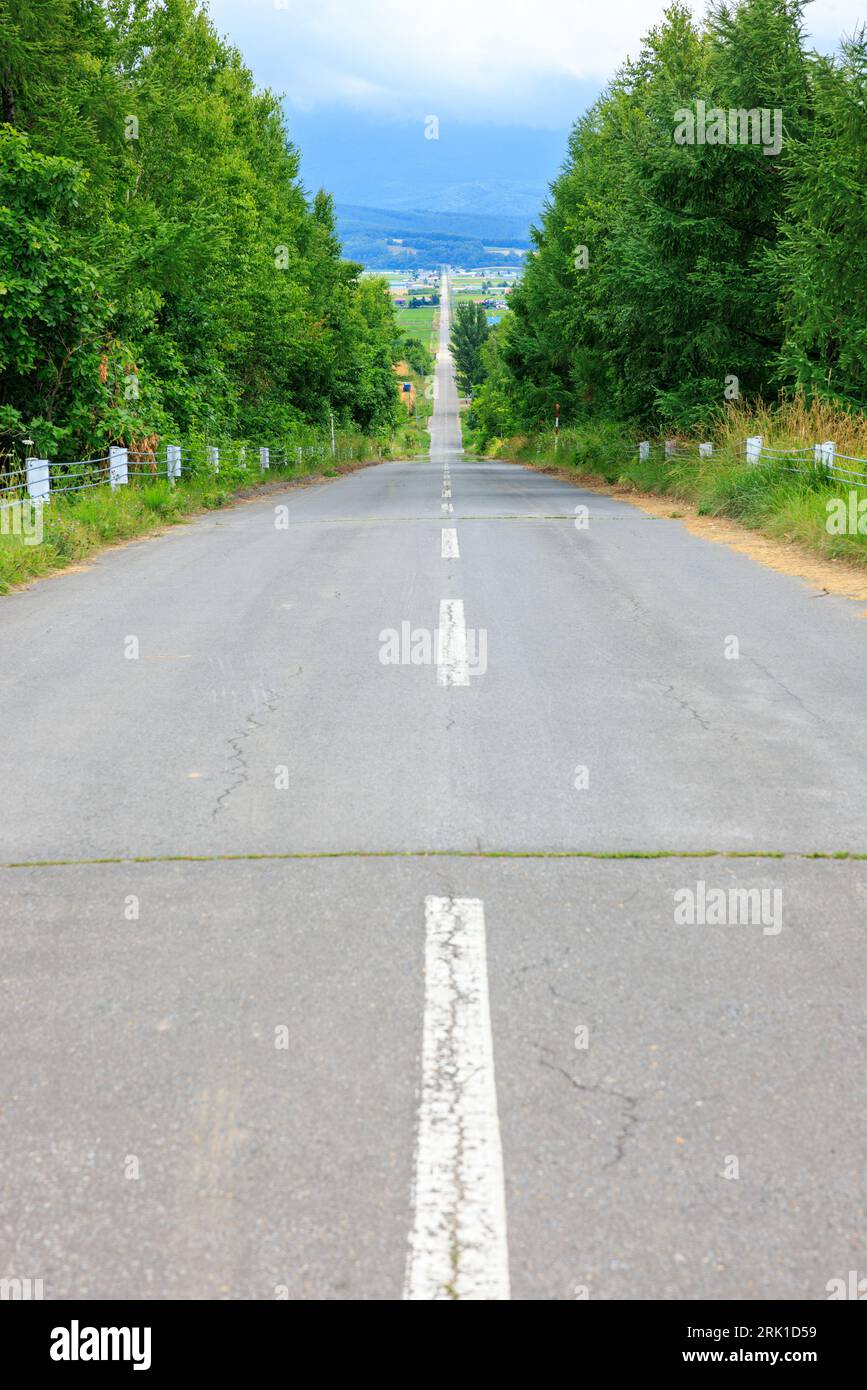 Direct road hi-res stock photography and images - Alamy