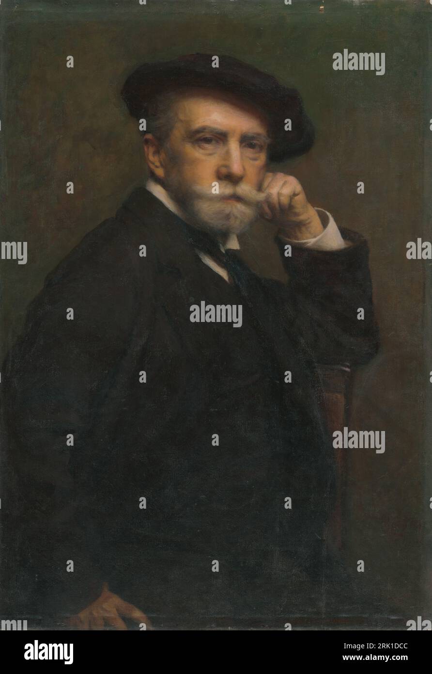 Self-Portrait 1915 by Leopold Horovitz Stock Photo - Alamy